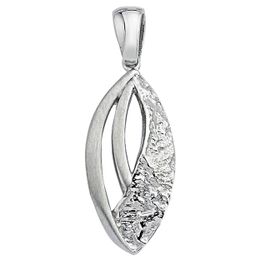 Jobo Damen Kettenanh&auml;nger "Anh&auml;nger geh&auml;mmert", Silber 925 (Sterlingsilber), silber, Silber 925 (Sterlingsilber), Schmuckanh&auml;nger, 925 Silber