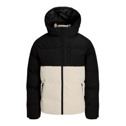 Jack & Jones Jack & Jones Jacke 'JJEBECKS' Herren Gr&ouml;&szlig;e L ecru / schwarz