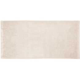 Strandtuch HECKETT & LANE, B:90cm L:180cm, beige, Frottee, Baumwolle, Handt&uuml;cher, "Heckettlane Strandtuch Grant", Strandtuch aus hochwertige