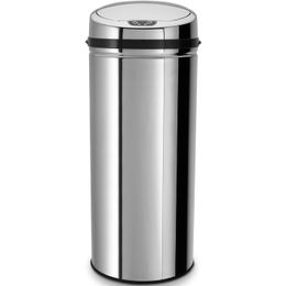 ECHTWERK M&uuml;lleimer "INOX", B/H/T: 76,5cm, 42 l, silber, K&uuml;che, M&uuml;lleimer, Infrarot-Sensor, Korpus aus Edelstahl, Fassungsverm&ouml;gen 42 Liter