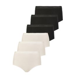 Nina von C. Damen Taillenshaper "6er Pack Damen Taillenslip Slipboutique", Gr. 40, bunt, Obermaterial: 100% Baumwolle CO., Unterhosen