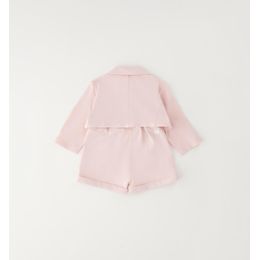 MINIBANDA M&auml;dchen Shorts "BABY GIRL SET"pink, Gr. 86, 64% Viskose, 32% Polyamid, 4% Elasthan, Hosen