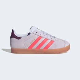 M&auml;dchen Sneaker "GAZELLE", adidas originals, Gr. 38frozen lila, solar turbo, maroon, Leder, Synthetik, Schuhe, f&uuml;r Kinder und Jugendliche