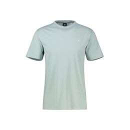Lerros Herren Rundhalsshirt "Sommerliches T-Shirt mit O-Neck in gro&szlig;en Gr&ouml;&szlig;en", gr&uuml;n, Gr. 5XL, 100% Baumwolle, Shirts