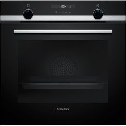 Siemens Backofen "HB517GBS3", B:59,4cm H:59,5cm T:54,8cm, grau, K&uuml;che, Back&ouml;fen, 3D Hei&szlig;luft Funktion f&uuml;r eine gleichm&auml;&szlig;ige Hitzeverteilung