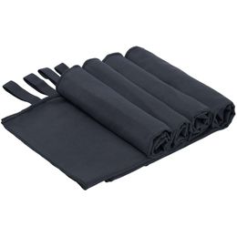 Handt&uuml;cher OTTO HOME, B:140cm L:70cm, schwarz, Microfaser, Obermaterial: 88% Polyester, 12% Polyamid, Badezimmer, Handt&uuml;cher, "Leoa, diverse Gr&ouml;&szlig;en,