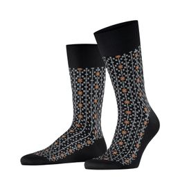 Falke Damen Socken "Sun Touch", Gr. 43, schwarz, Obermaterial: 76% Baumwolle CO(Bio). 22% Polyamid PA. 2% Elasthan EL., Socken