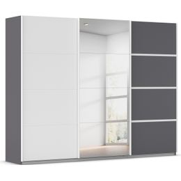 Kleiderschrank OTTO HOME, B:271cm H:210cm T:62cm, grau, Holzwerkstoff, Kinderzimmer, Schr&auml;nke, "Mehrzweckschrank Aktenschrank M&ouml;bel Mietswohnung