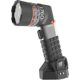 LED Taschenlampe NEBO, H:20cm L:12cm T:6cm, grau, Aluminium, Mobilleuchten, "NEBO LUXTREME SL100", Leuchtet bis zu 1,6 km weit