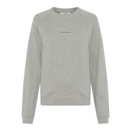 Marc O'Polo Damen Sweatshirtgrau meliert, Gr. XS, MARC O'POLO DENIM, meliert, Sweatware, Obermaterial: 100% Baumwolle, Sweatshirts, mit Rundhals
