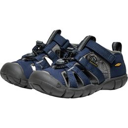 Keen M&auml;dchen Sandale "SEACAMP II CNX", Gr. 25, blau, Synthetik, Schuhe