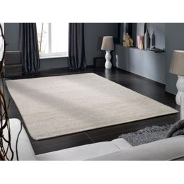Teppich, B:250cm H:12mm L:250cm, beige, OCI DIE TEPPICHMARKE, Wolle, Wohnzimmer, Teppiche, "FAVORIT, Wendeteppich, auch als L&auml;ufer und Rund",