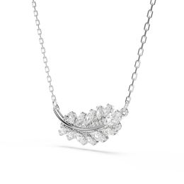 Swarovski Damen Kette ohne Anh&auml;nger "Schmuck Geschenk VIENNA Halskette", Metall, silber, Metall, Halsketten, mit Swarovski Kristall