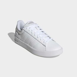 Herren Sneaker "GRAND COURT 3.0", adidas Sportswear, Gr. 39, wei&szlig;, Synthetik, Textil, Schuhe
