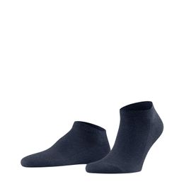 Falke Herren Sneakersocken "Family", Gr. 43, blau, Obermaterial: 92% Baumwolle CO. 7% Polyamid PA. 1% Elasthan EL., glatt, Socken
