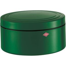 Wesco Keksdose "Classic Line - Geb&auml;ckdose", B/H/L: 12,4cmschwarzgr&uuml;n, Lebensmittelaufbewahrungsbeh&auml;lter, Dose mit Deckel & Kunststoffring / schlie&szlig;t