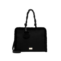 Tamaris Damen Shopper "Shopper TAS Madlin", schwarz, Polyester, Taschen