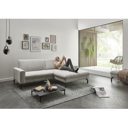 Ecksofa DIE PLANBAR, B:248cm H:91cm T:179cm, beige, 95% Polyester;5% Nylon, Wohnzimmer, Sofas, "ZE-EM20028 L-Form, Breite 248 cm", wahlweise mit