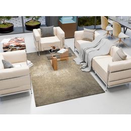 Teppich, B:240cm H:6mm L:290cm, beige, OCI DIE TEPPICHMARKE, Obermaterial: 34% Polyacryl, 33% Baumwolle, 33% Polyethylen, Wohnzimmer, Teppiche, "OPAL