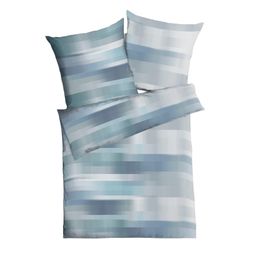 Bettw&auml;sche Kaeppel, blau, Mako-Satin, Obermaterial: 100% Baumwolle, Bettw&auml;sche, "Vision"