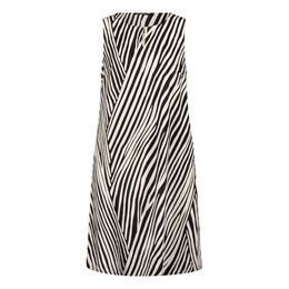 Betty Barclay Damen Sommerkleid "Damen ohne Arm"schwarz, beige, Gr. 40, Obermaterial: 55% Leinen, 45% Viskose, Kleider
