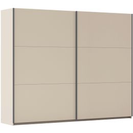 Schwebet&uuml;renschrank Rauch, B:261cm H:210cm T:59cm, beige, Holzwerkstoff, Schr&auml;nke, "Kleiderschrank Dreht&uuml;renschrank Schrank Garderobe KRONACH",