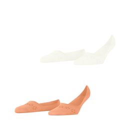 Burlington Damen F&uuml;&szlig;linge "Everyday 2-Pack", Gr. 37, wei&szlig;, Obermaterial: 74% Baumwolle CO. 23% Polyamid PA. 3% Elasthan EL., glatt, Socken