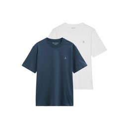 Marc O'Polo MARC O'POLO Herren T-Shirt "T-Shirt Small-Logo 2er Pack", bunt, Gr. S, Obermaterial: 100% Baumwolle CO., Shirts