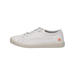 Softinos Damen Sneaker "Softinos Sneaker Leder", Gr. 42, wei&szlig;, Leder, Schuhe