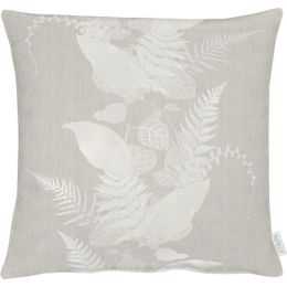 Dekokissen Apelt, B:49cm L:49cm, grau, Bezug: 80% Polyester, 20% Viskose, Dekokissen_Sitzkissen_Kissenh&uuml;llen, "1604", ohne F&uuml;llung