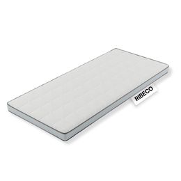 Topper Ribeco, B:90cm H:8cm L:200cm, wei&szlig;, Gelschaum, Topper, "Aaron, Topper 90x200 cm,180x200 cm", Matratze, Boxspringbett geeignet, ergonomisch,