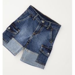 sarabanda M&auml;dchen Shorts "BABY BOY SUMMER TROUSER", blau, Gr. 92, 98% Baumwolle, 2% Elasthan, Hosen