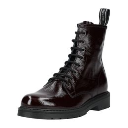 Nero Giardini Damen Schn&uuml;rstiefelette "Nero Giardini Stiefelette Leder", Gr. 41, braun, Leder, Schuhe