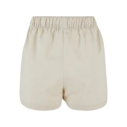 Urban Classics Damen Shorts "Urban Classics Damen Ladies Linen Mixed Boxer Shorts"softseagrass, Gr. M, unifarben, 55% Leinen, 45% Baumwolle, Hosen