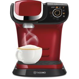 TASSIMO Kapselmaschine "My Way 2 TAS6502", B:23cm H:29cm T:32,5cm, rot, Kaffeemaschinen, mit Wasserfilter BRITA MAXTRA, Personalisierung, &uuml;ber 70