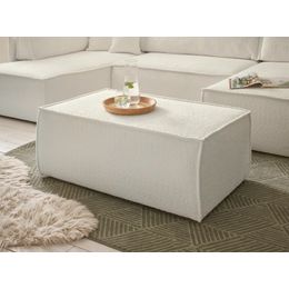 Hocker OTTO HOME, B:102cm H:42cm T:69cm, wei&szlig;, Bezugstoff 100% PES ;Atmungsaktives Gewebe ;Easy Clean ;Gramatur 340g/qm +/- 5%, Wohnzimmer, Hocker,
