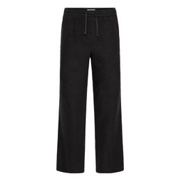 !Solid SOLID Herren Leinenhose "Leinenhose SDAlann", schwarz, Gr. S, Obermaterial: 58% Leinen LI. 42% Viskose CV., Hosen