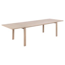 Einlegetischplatte ACTONA GROUP, beige, MDF, Ansatztischplatten, "Linley Ausziehplatte", Eichenfurnier ge&ouml;lt, 2er-Set, B: 50 cm