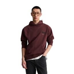 Marc O'Polo Herren Hoodie, braun, Gr. L, MARC O'POLO DENIM, Sweatware, Obermaterial: 100% Baumwolle, Sweatshirts, relaxed aus recycelter Baumwolle