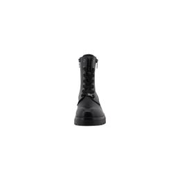 Tom Tailor Damen Winterstiefel "Tom Tailor Stiefel", Gr. 39, schwarz, Polyurethan, unifarben, Schuhe