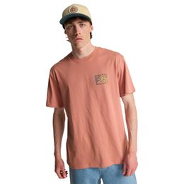 Billabong Herren T-Shirt "Crayon Wave", rosa, Gr. XL, Obermaterial: 100% Baumwolle., Shirts