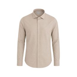Michael Kors Business Shirt 'COTTON LINEN SLIM SHIRT' male size 44 Beige
