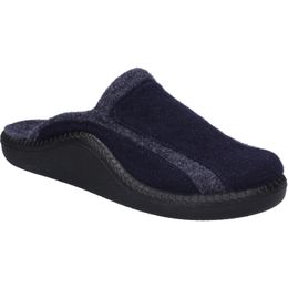 Josef Seibel Herren Hausschuh "Monaco H 12, ocean-kombi", Gr. 41, blau, Obermaterial: 100% Textilmaterial TEXMAT., Schuhe