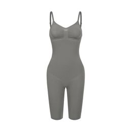 cfab Shapingbody 'Bodysuit Sculpting Shapewear mit Shorts' Damen Gr&ouml;&szlig;e XXXL graphit