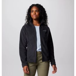 Columbia Damen Fleecejacke "Benton Springs Full Zip"schwarz, Gr. XL, Fleece, Obermaterial: 100% Polyester, Jacken, mit Rei&szlig;verschluss, w&auml;rmendes