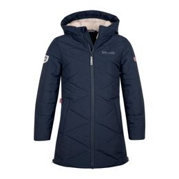 Trollkids M&auml;dchen Funktionsmantel "GIRLS BERGEN COAT", blau, Gr. 152, unifarben, Web, Obermaterial: 100% Polyester. Futter: 100% Polyester.