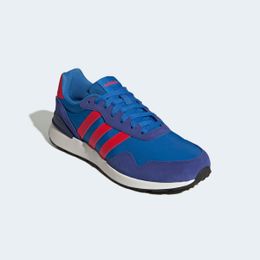 Herren Sneaker "RUN 60S 4.0", adidas Sportswear, Gr. 48, blau, Leder, Textil, Schuhe, inspiriert vom Design der adidas ZX Modelle
