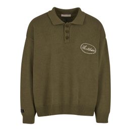 Herren Troyer "Another Cotton Lab Another Three Button Knit Hoodie", gr&uuml;n, Gr. M, ANOTHER COTTON LAB, mehrfarbig, 92% Baumwolle, 8% Elasthan, Pullover