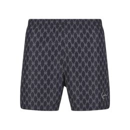 Karl Kani Herren Badeshorts "Karl Kani Signature Monogram Aop Swim Shorts", schwarz, Gr. S, 100% Polyester, Badehosen