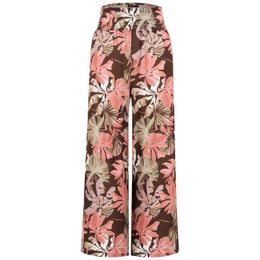 CLOUD 5IVE Damen Culotte "CLOUD 5IVE Crepe Pants", braun, Gr. XXL, 95% Polyester, 5% Elasthan, Hosen